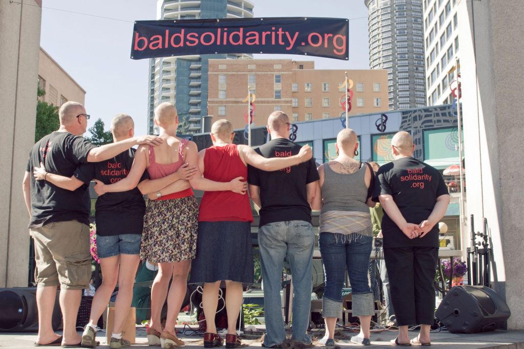 Bald Solidarity 4th Annual Shave Event – HUMAN RIGHTS SOCIETY